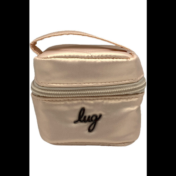 lug | Jewelry | Lug Mini Jewelry Case Mini Swizzle Rose Gold Metallic ...